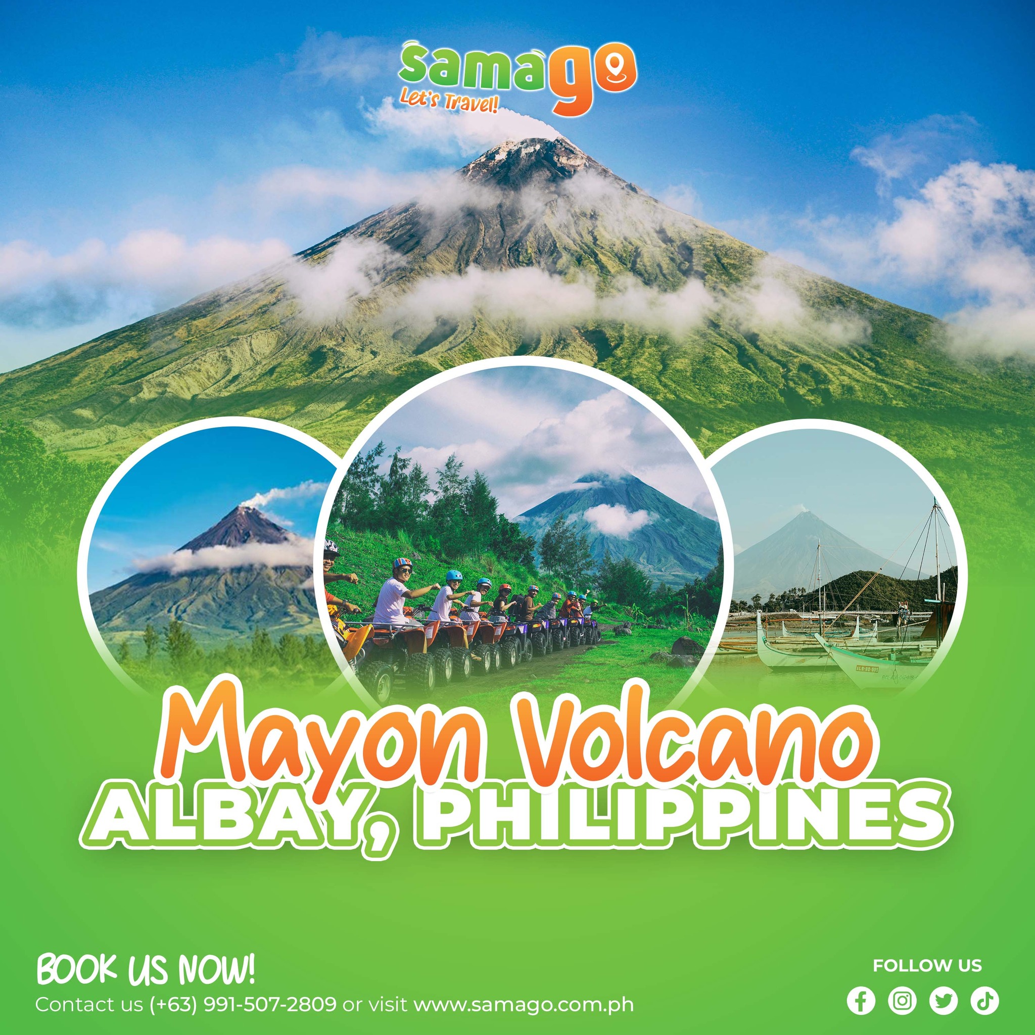 Mayon Volcano Tour Package – Albay, Philippines – SAMAGO